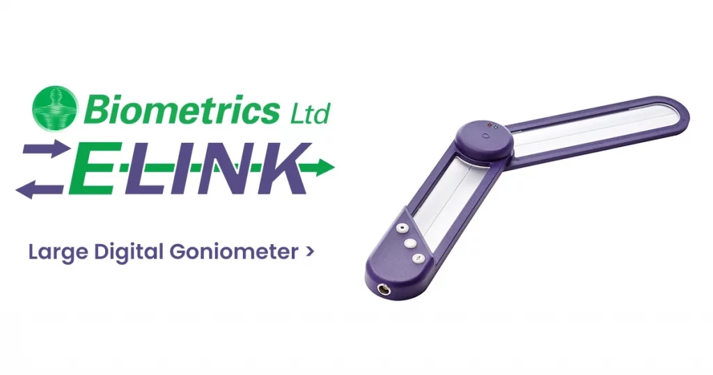 Large Goniometer for ROM Assessments | E-LINK